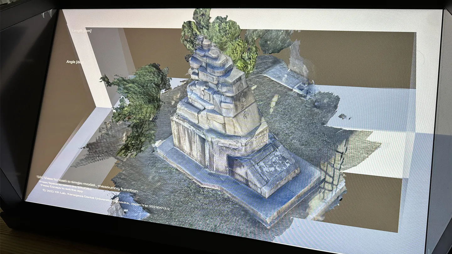 Spatial Reality Display App Select