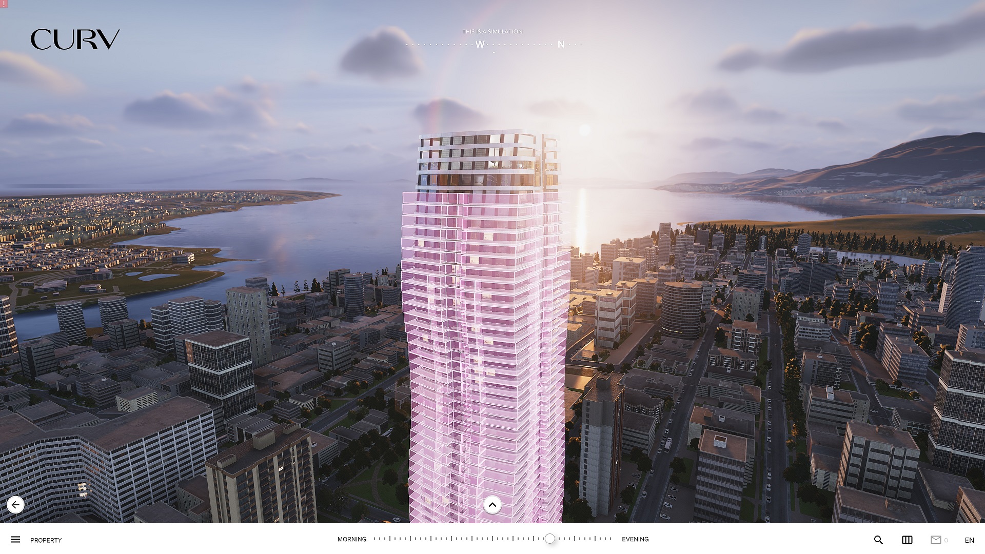 Spatial Reality Display App Select